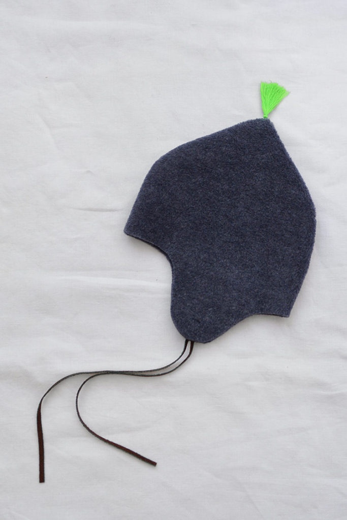 Fleece Bonnet - Cream - MAKIE HOME